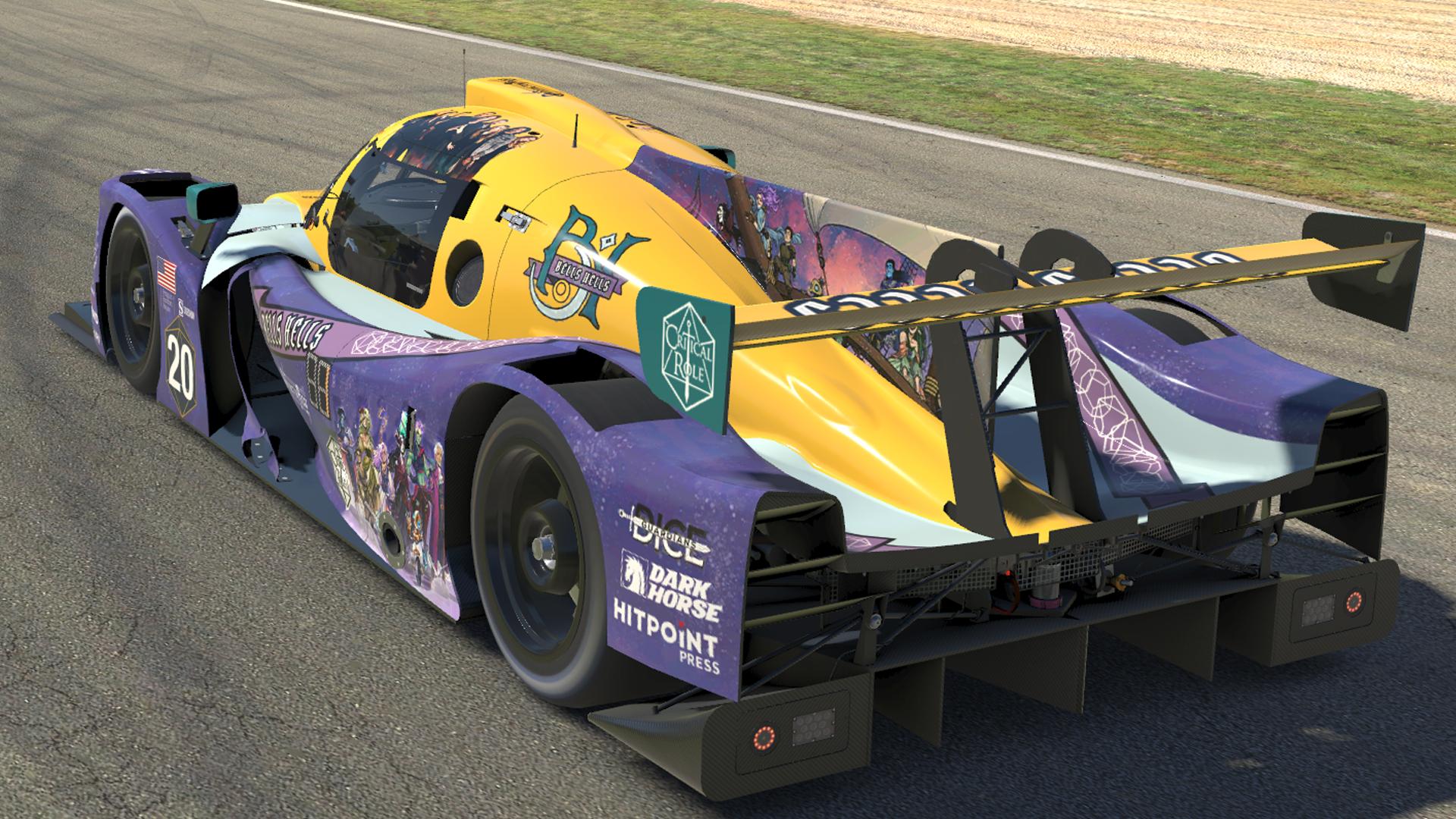 Critical Role Bells Hells Ligier JS P320 by Jasper De Jong - Trading Paints
