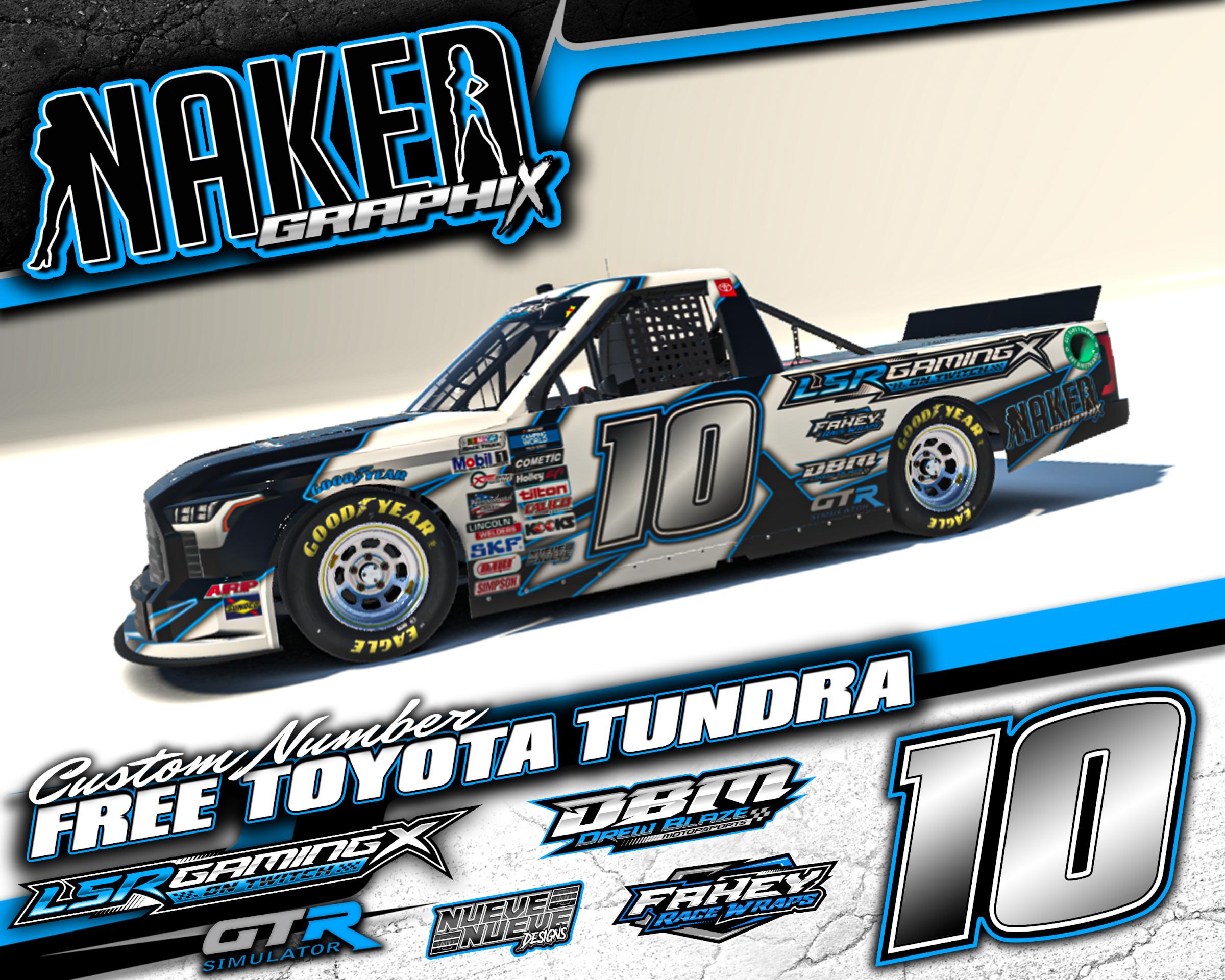 Free Custom Number Toyota Tundra by Justin X J. - Trading Paints