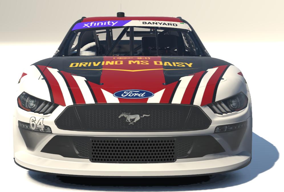Driving Ms Daisy Xfinity Mustang by Matthew Banyard - Trading Paints