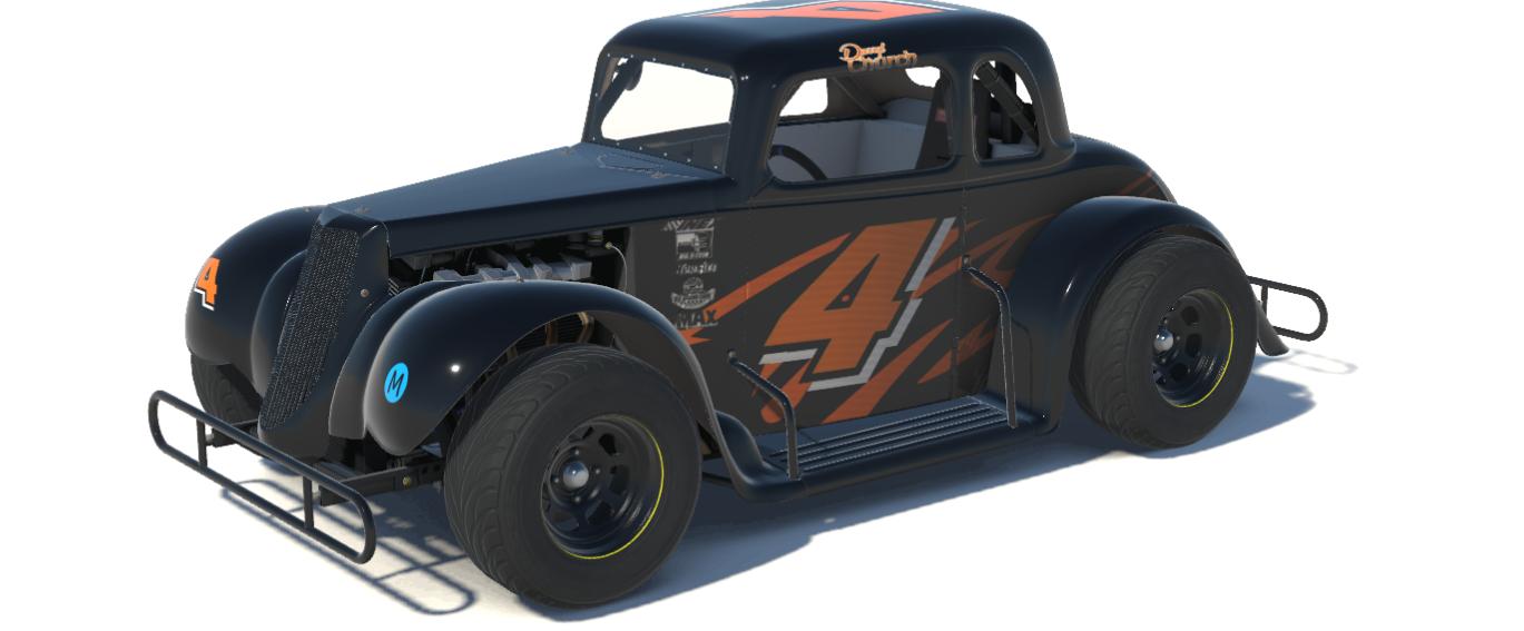 darryl church legend car by Brody Wakefield - Trading Paints