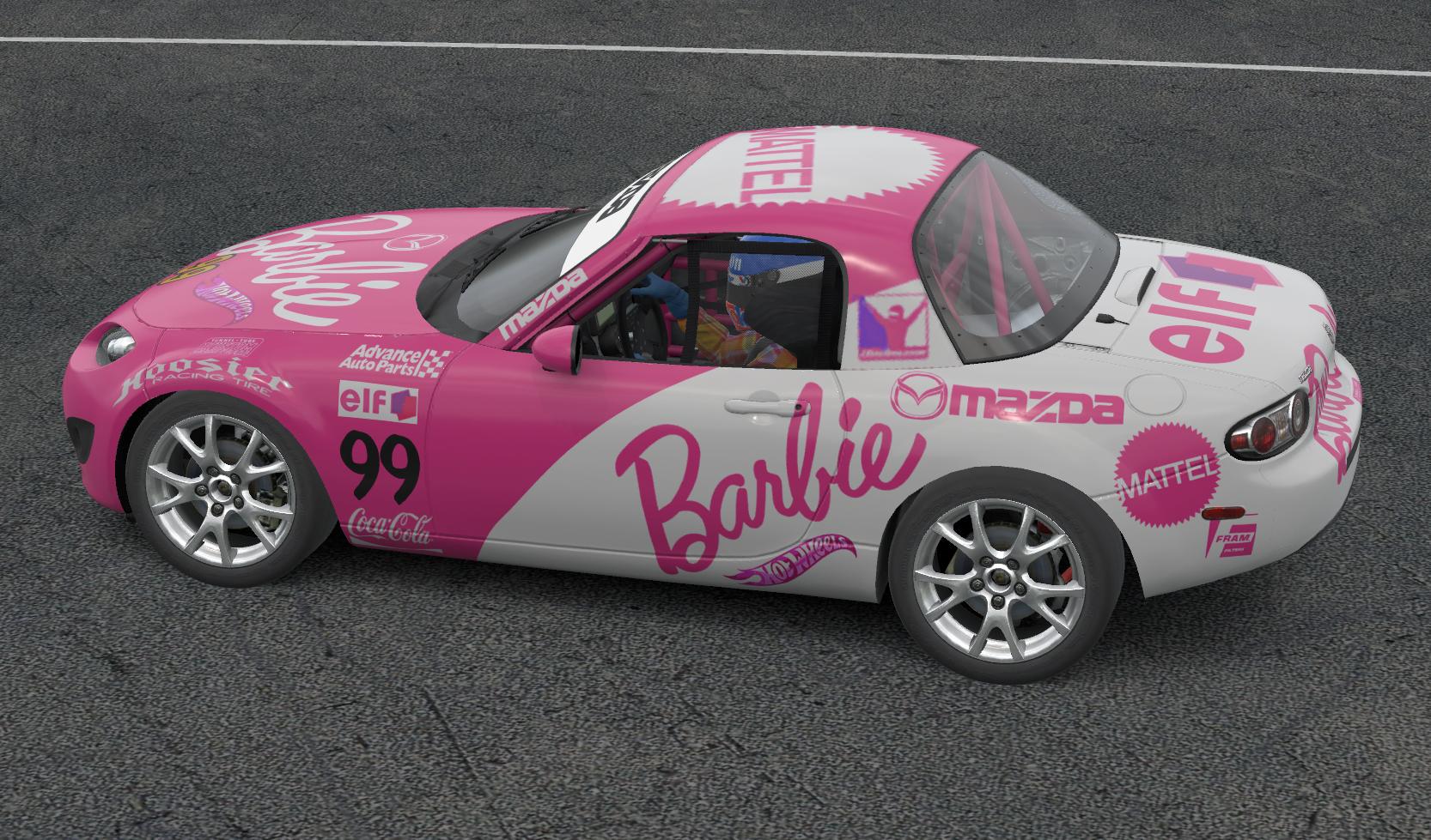 MX5 Barbie by Clyde Coman - Trading Paints