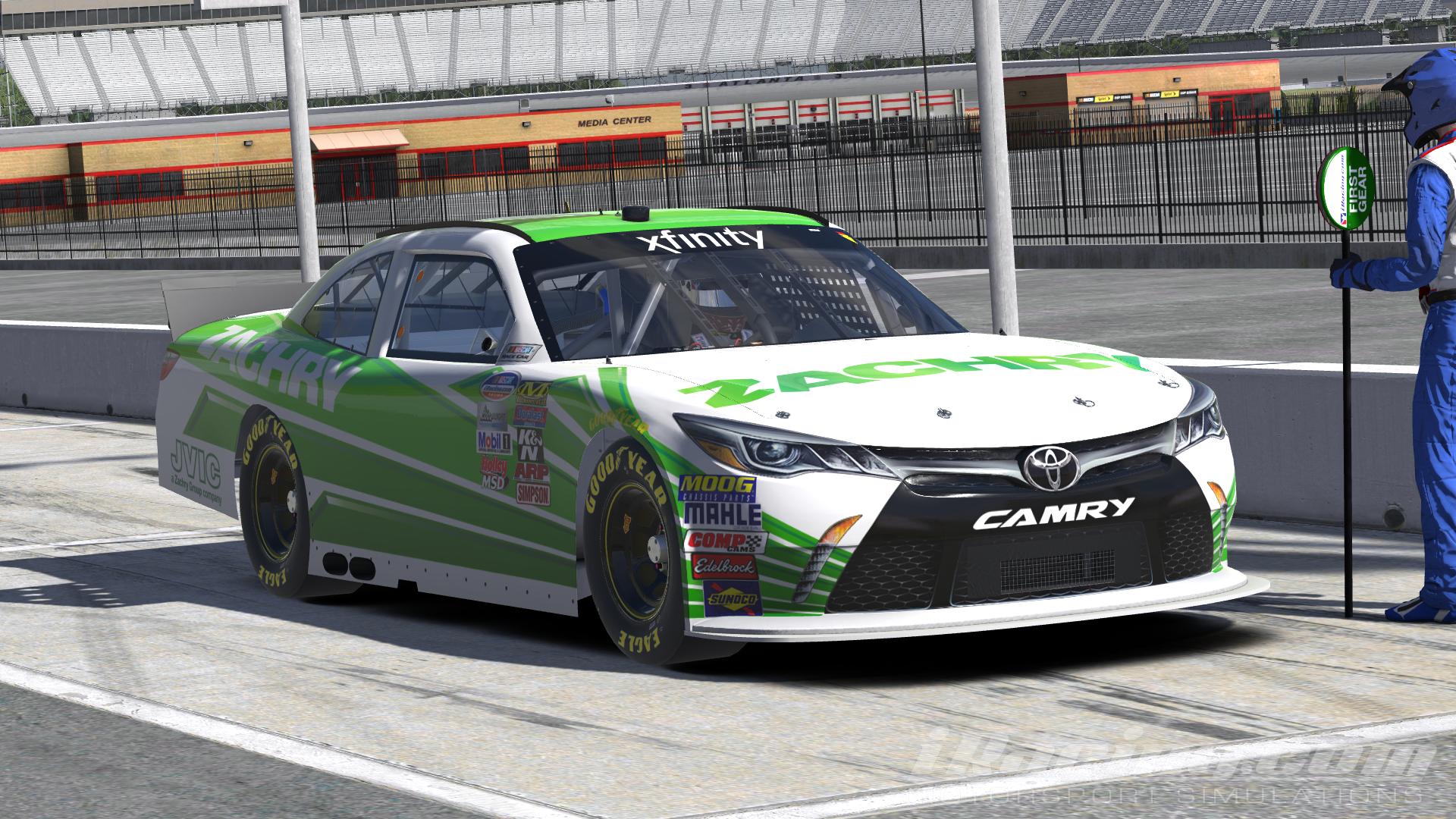 Xfi #44 David Starr Zachry White 2016 by Udo Washeim - Trading Paints