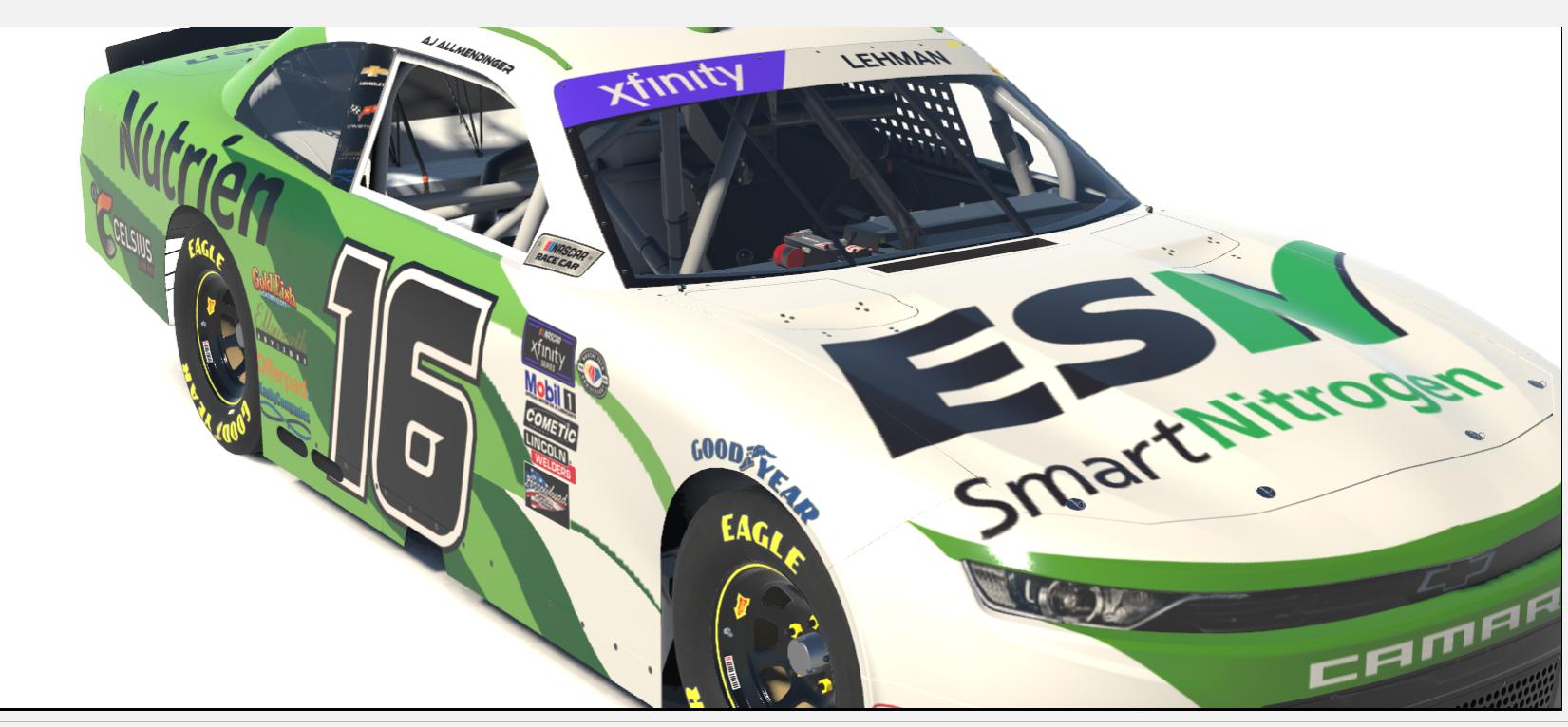 allmendinger xFinity 2022 Indy Road Win (no custom numbers) by Tyler ...