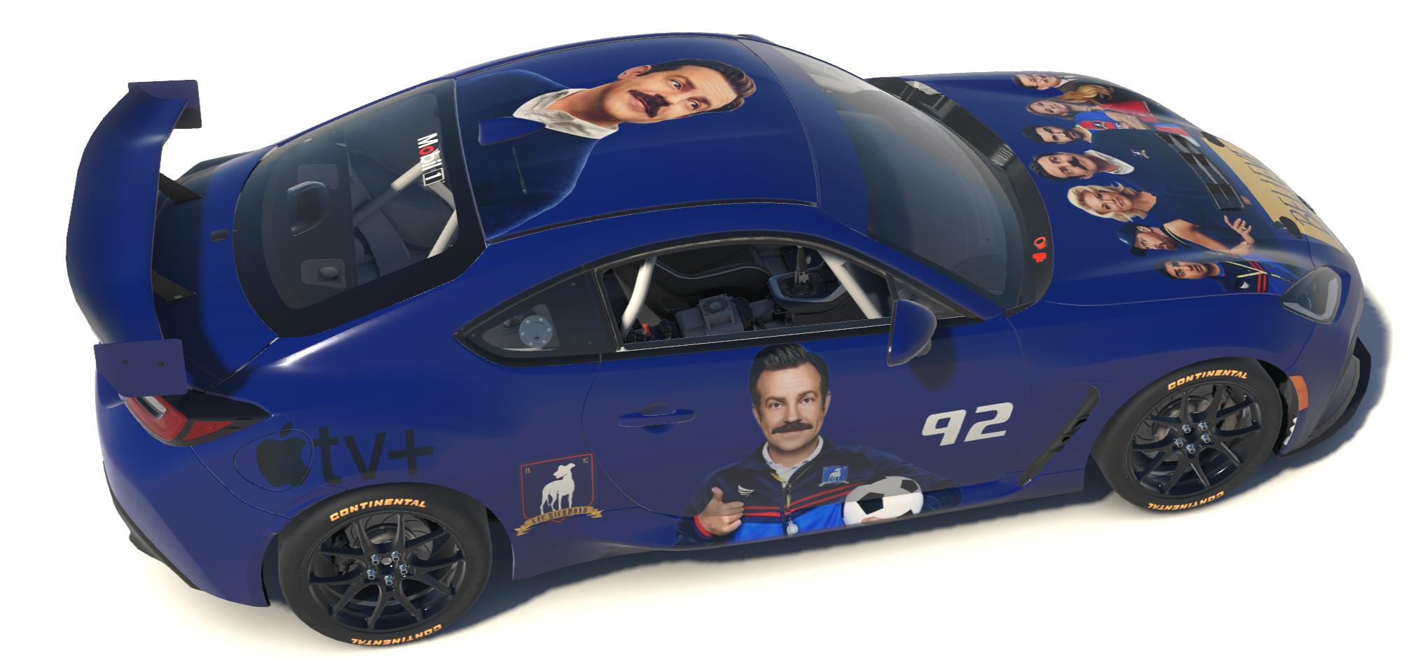 Ted Lasso Toyota GR86 by Marcus Craven - Trading Paints