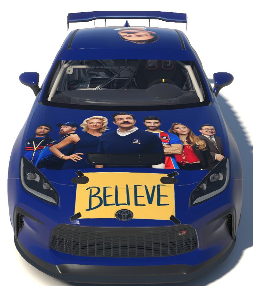 Ted Lasso Toyota GR86 by Marcus Craven - Trading Paints