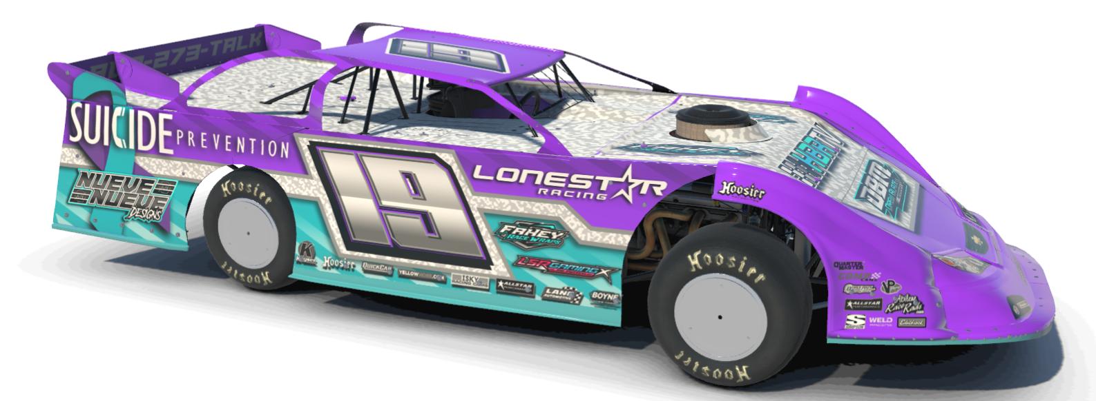 Mike Fahey Suicide Prevention #19 DLM by Triston Sikes - Trading Paints