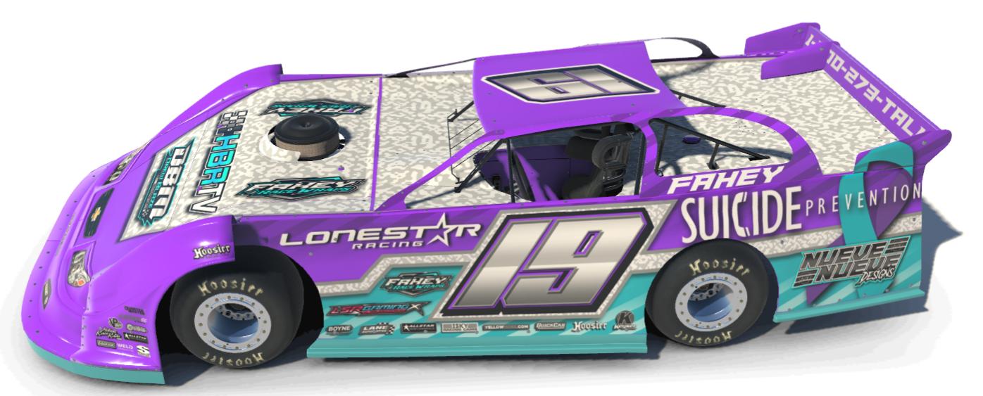 Mike Fahey Suicide Prevention #19 DLM by Triston Sikes - Trading Paints