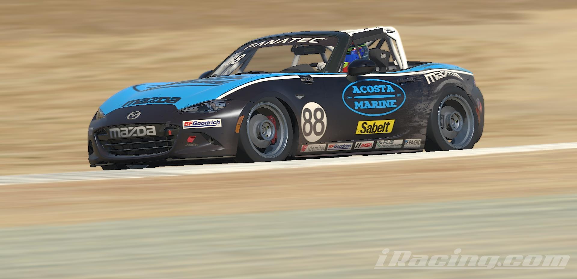 Acosta Marine Cup Car by Max Schweid - Trading Paints