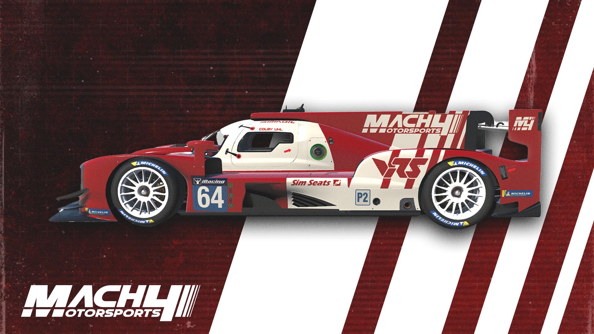 Mach4 Motorsports Dallara P217 by Colby Uhl - Trading Paints