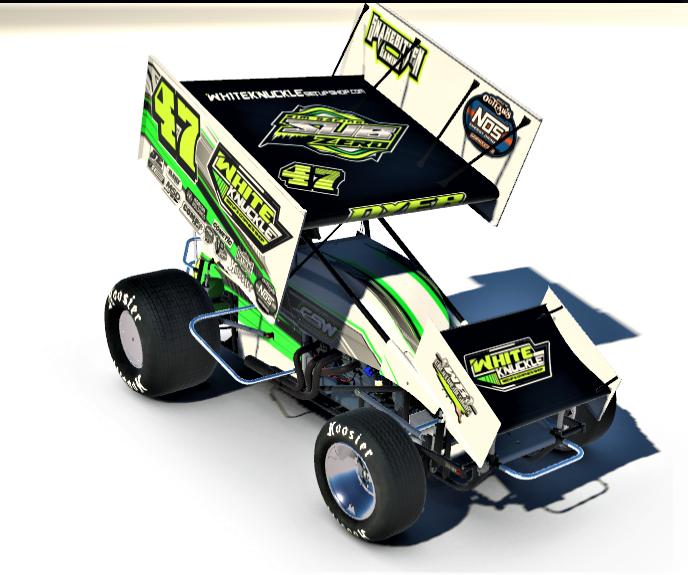 Josh Dyer 2023 Winged Sprint by Wade B. - Trading Paints