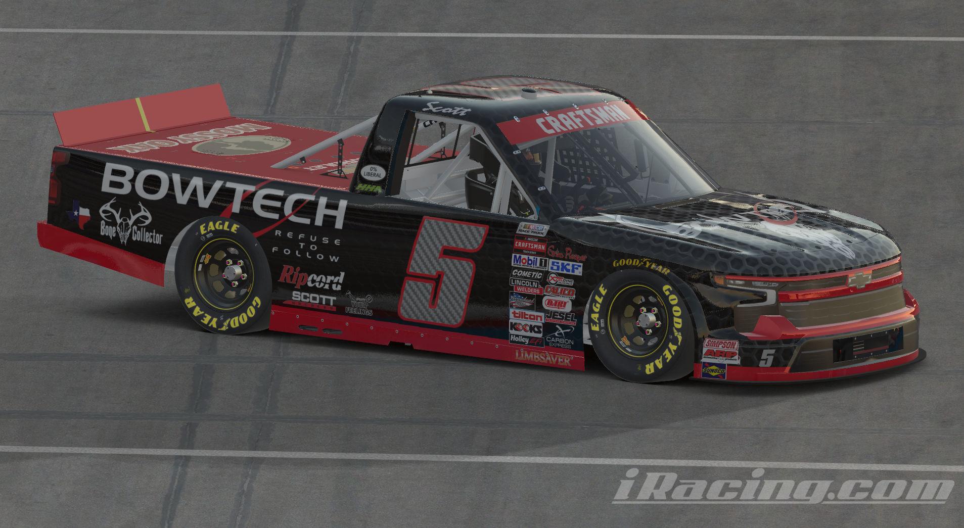 #5 BOWTECH NASCAR CRAFTSMAN CHEVY TRUCK by Scott Van Ness - Trading Paints