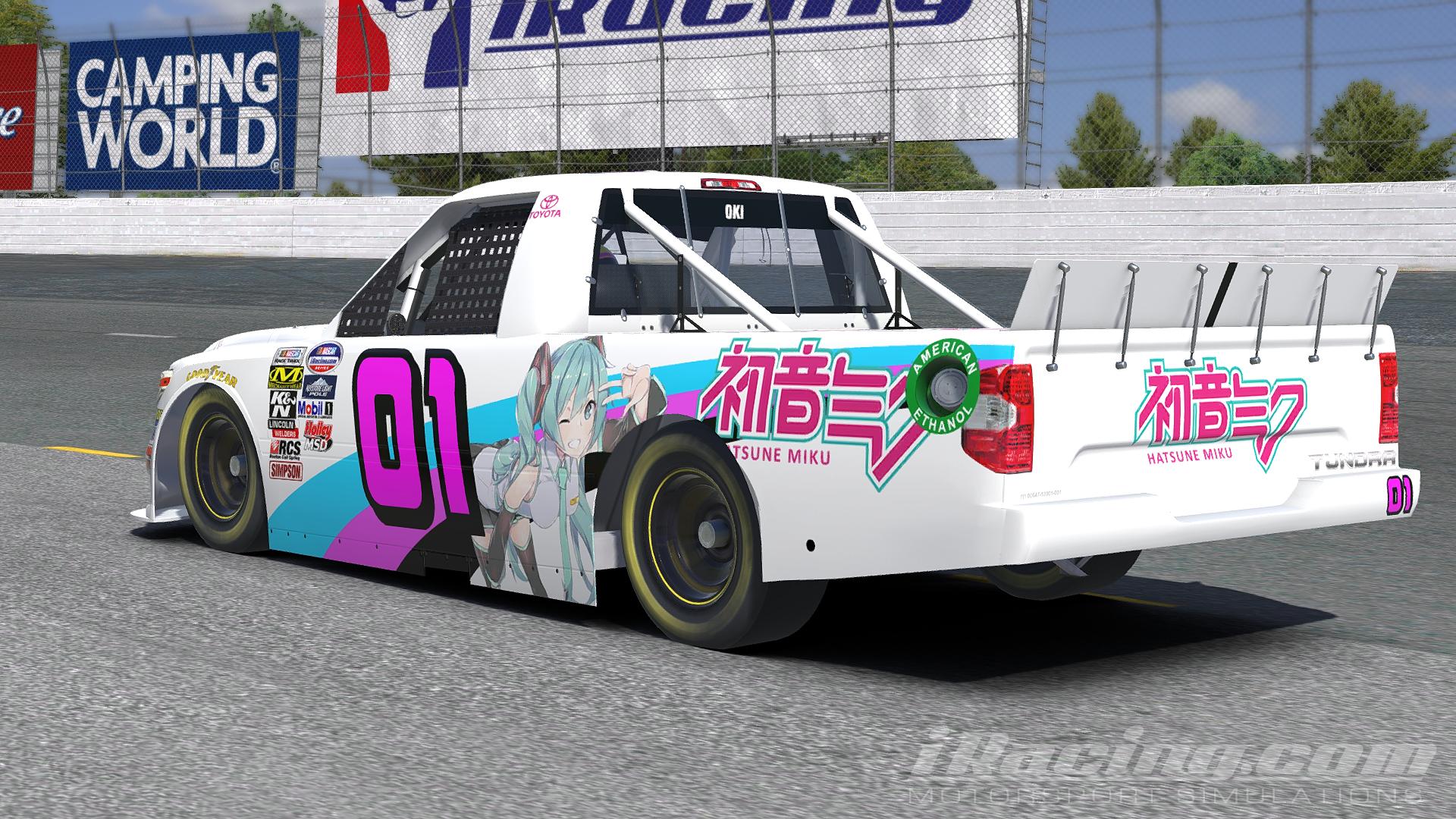 Hatsune Miku Toyota Tundra (Fictional) by Andrew Oki - Trading Paints