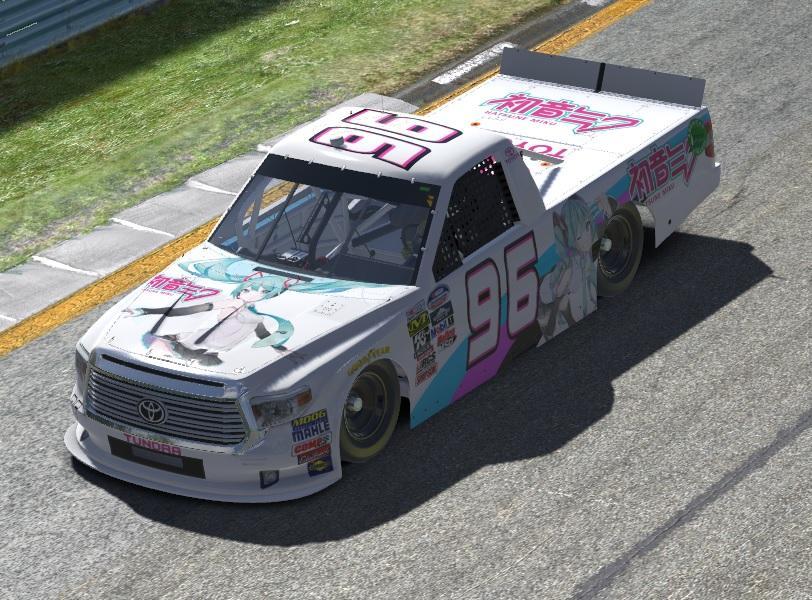 Hatsune Miku Toyota Tundra (Fictional) by Andrew Oki - Trading Paints