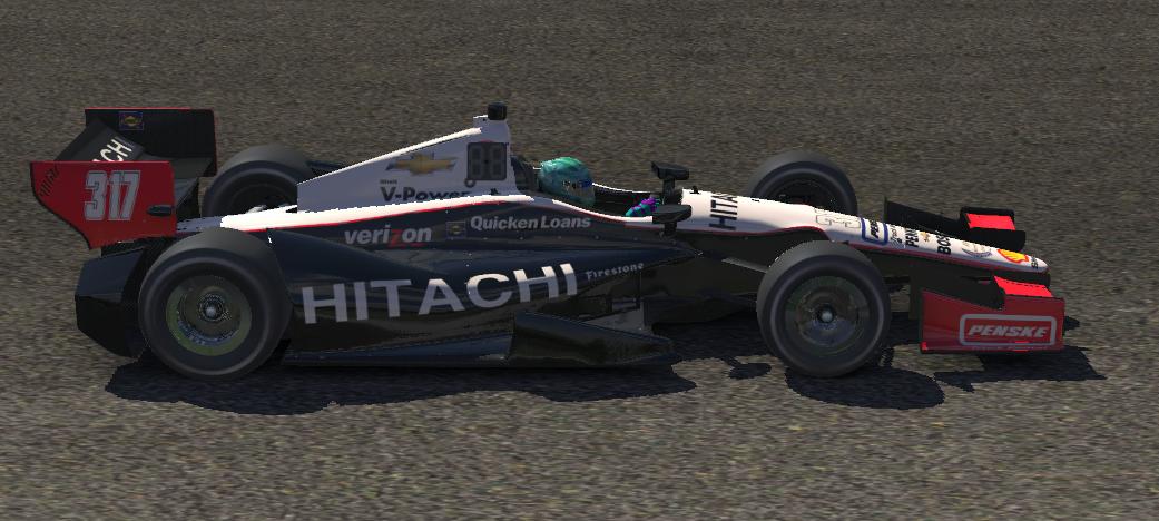 Hitachi Indycar Dallara DW12 by Allen M. - Trading Paints