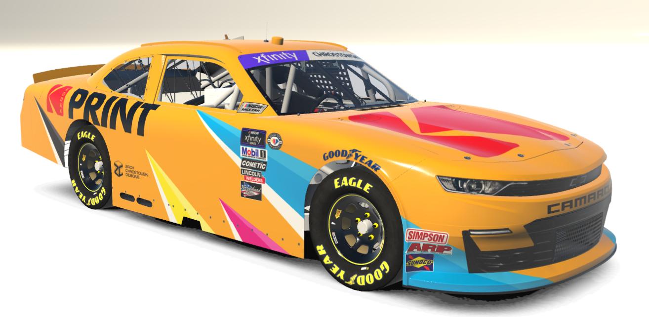 Kodak Chevy Camaro (Sim-Stamped Version) by Zach Chrostowski - Trading ...