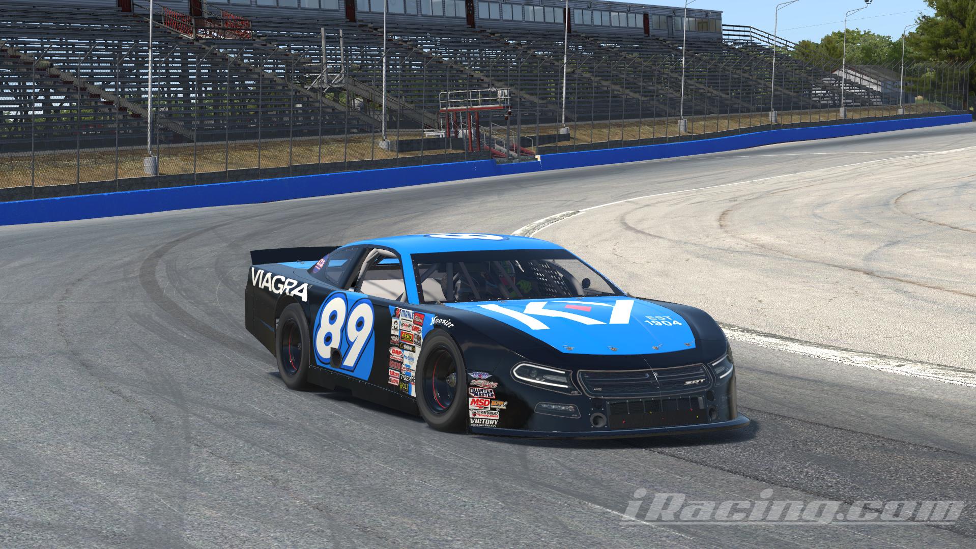 Caleb Macneil #89 FASCAR Viagra KY by Bobby B. - Trading Paints