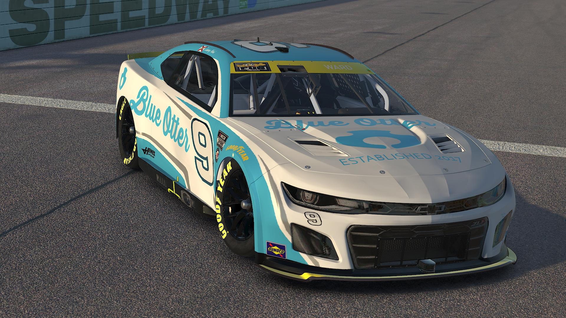 Zac Ward Blue Otter Camaro Playoffs by Zachary W. - Trading Paints