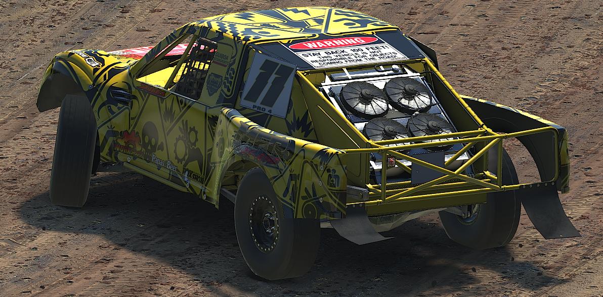 Corey Skiles Caution Truck by Dave Ward Jr. - Trading Paints