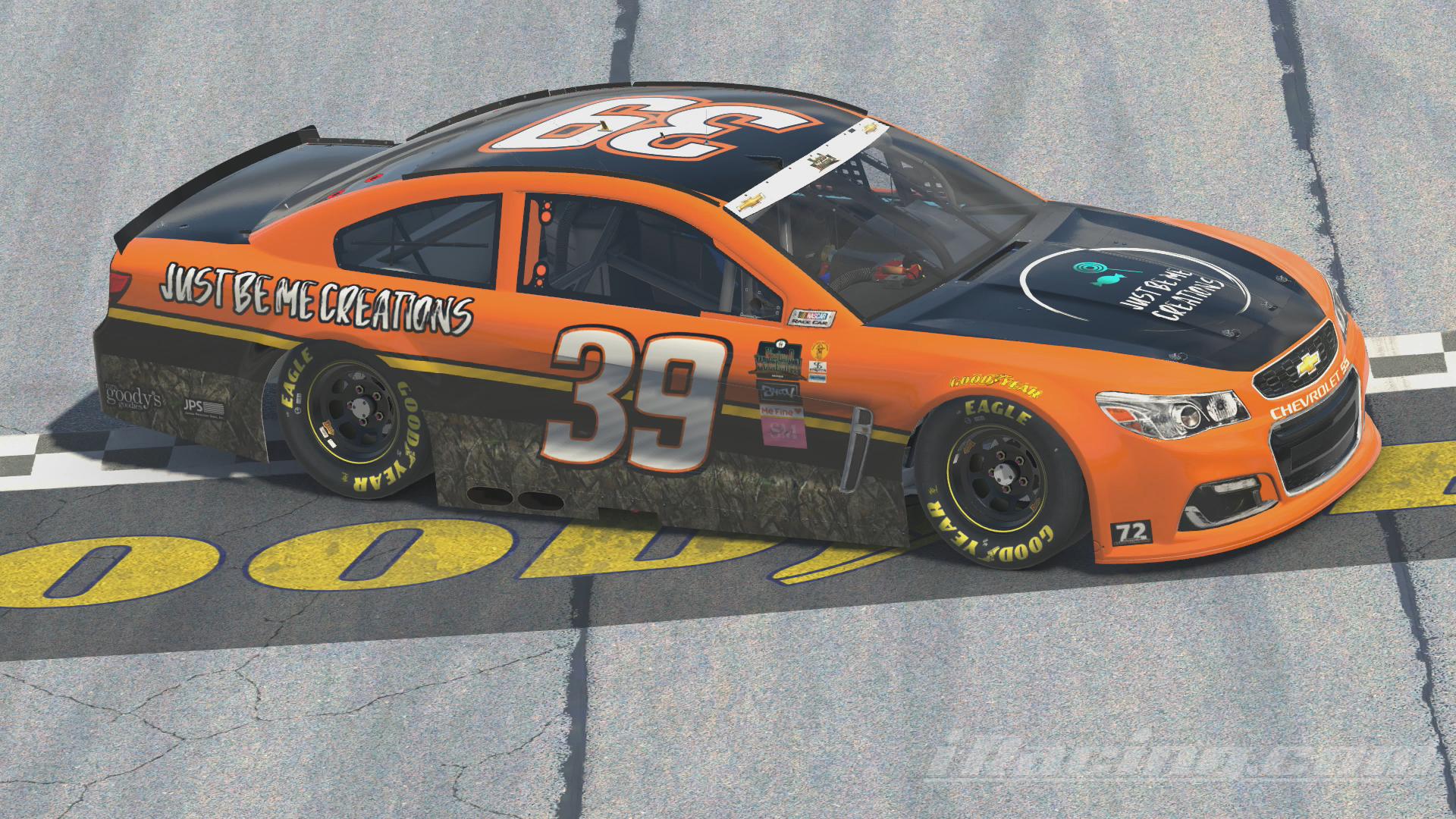 2023B Jordan Tarble Throwback Chevy SS (2012 Newman) by Vic Bloom ...