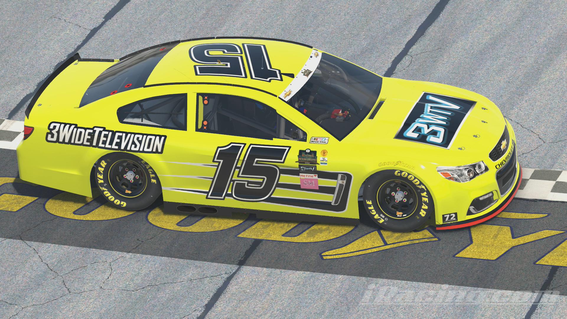 2023B Dallas Myhand Throwback Chevy SS (2007 Paul Menard) by Vic Bloom ...