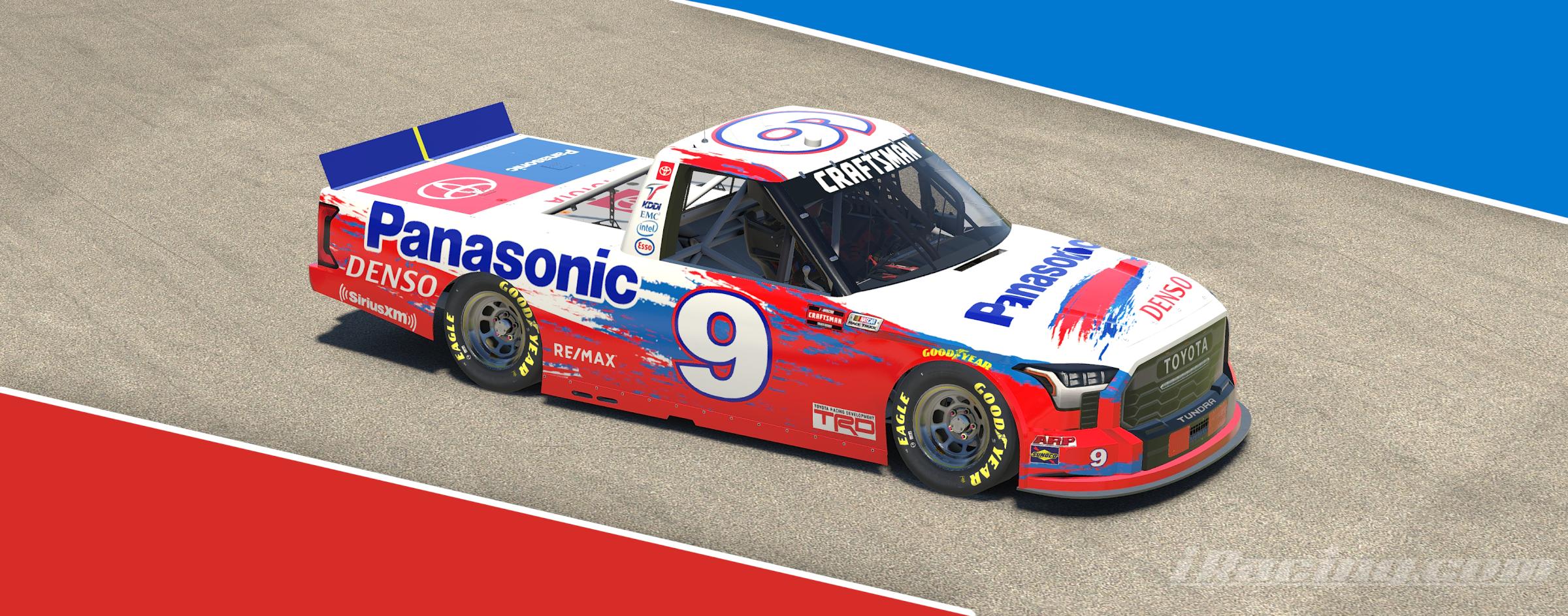 Panasonic Toyota Racing - Tundra by John Rubino - Trading Paints