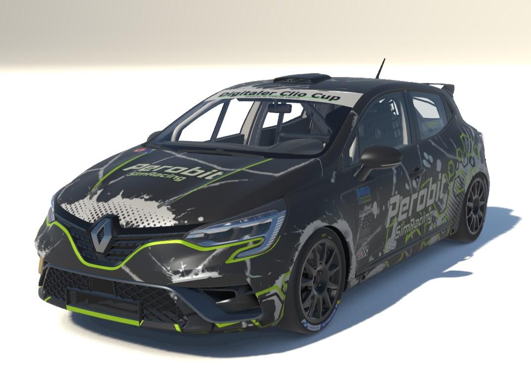 Perobit Renault Clio RS V Neon DCC by Chris Bartel - Trading Paints
