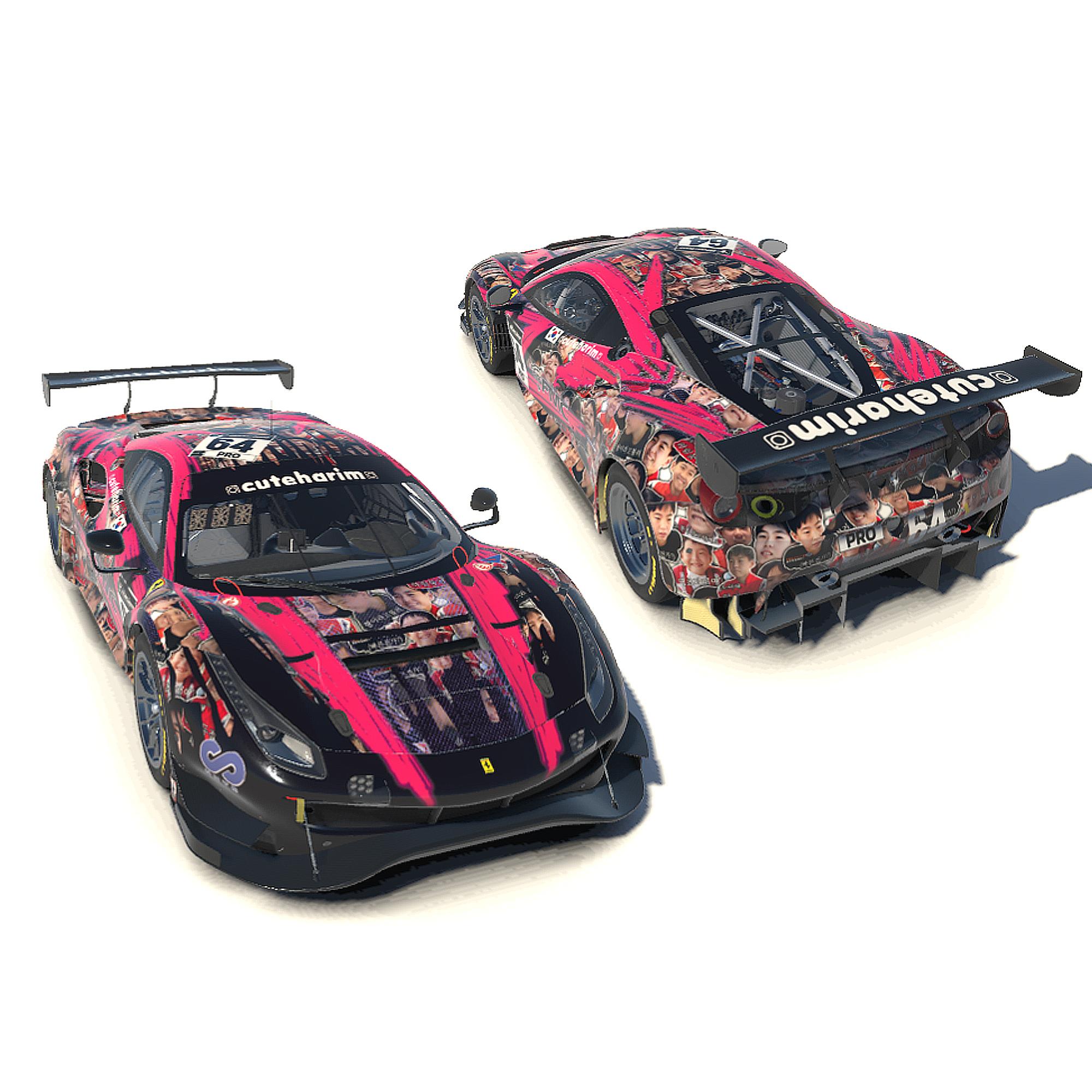Ferrari GT3 EVO 2020 -CUTEHARIM V2 by Yun Sung G. - Trading Paints