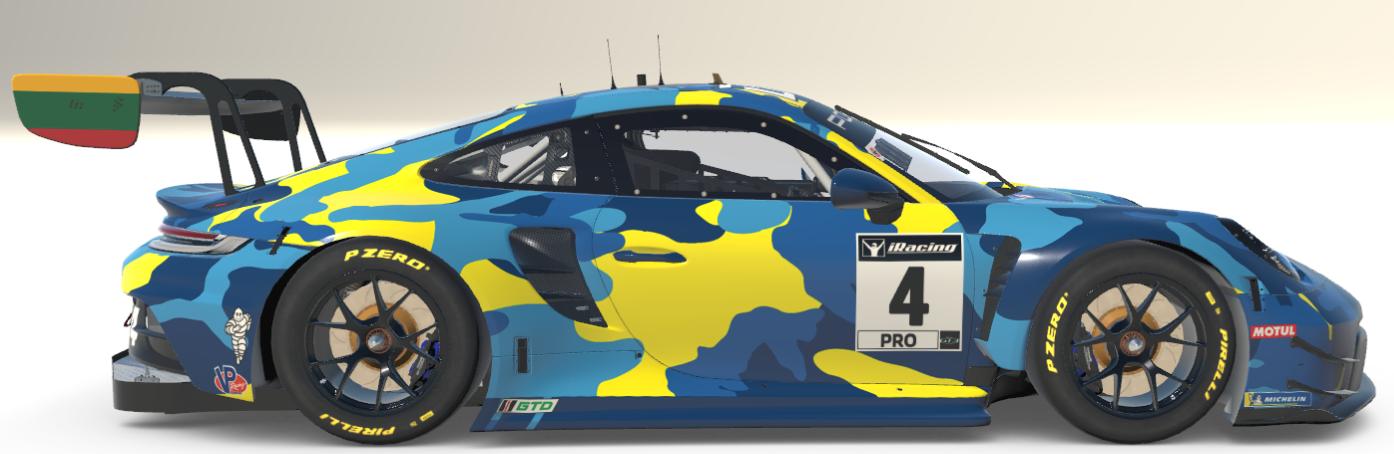 Beaver Grease Racing - UA camo livery for Porsche 911 GT3 R (992) by ...