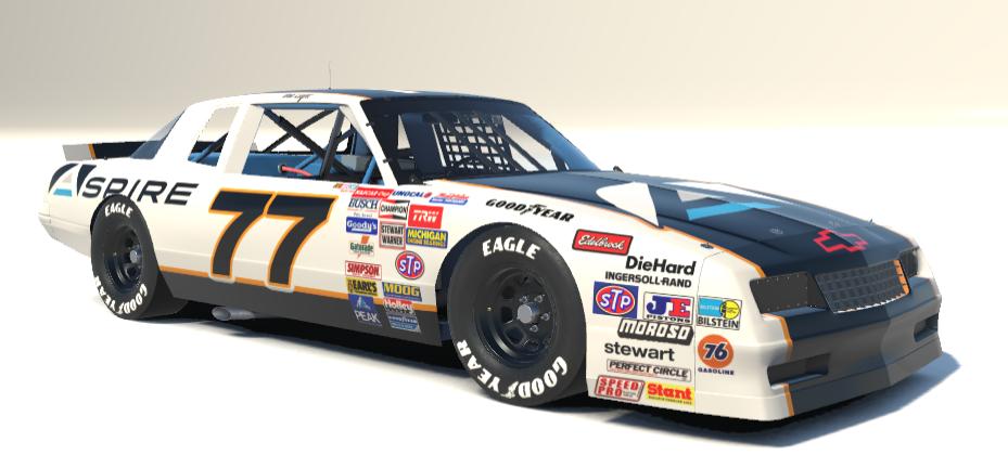 #77 Bob Light Aspire Sim Racing Monte Carlo by Preston Cranmer ...