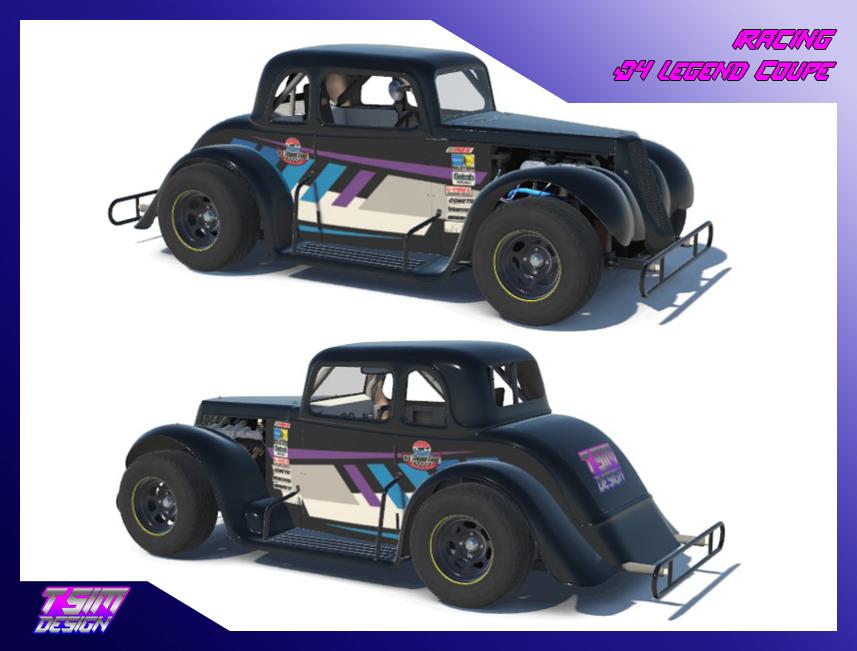 "Moving Forward" 34 Legend Coupe by Zachary S. - Trading Paints