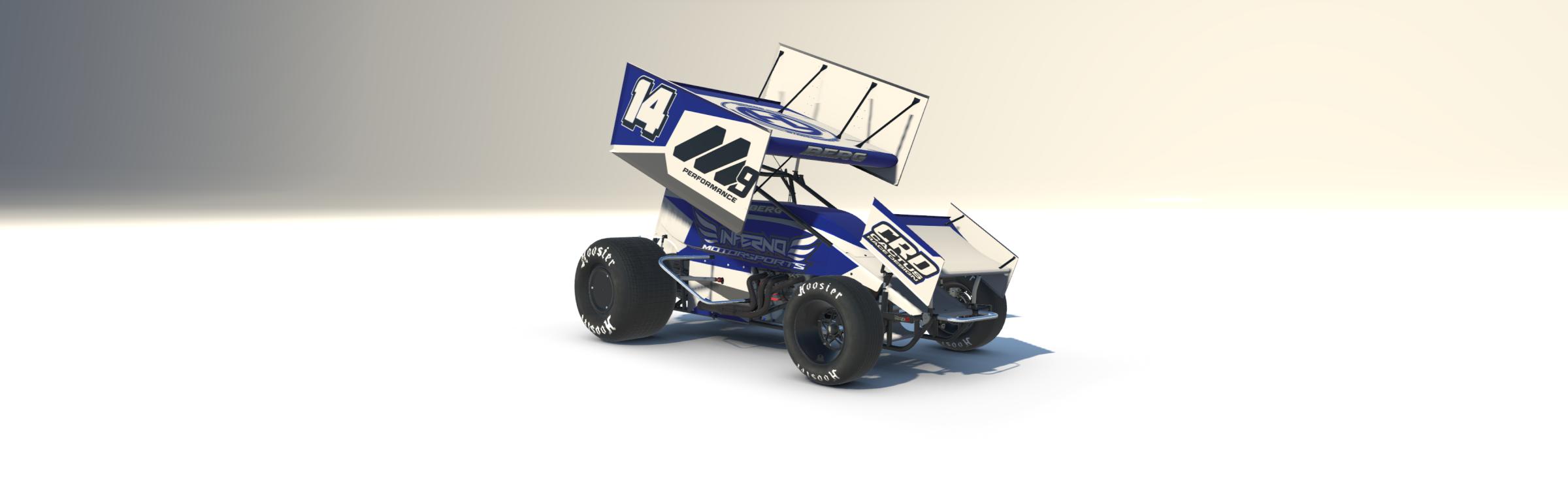 2023 Dylan Berg West Coast Sprint Car by Koleton Anderson - Trading Paints