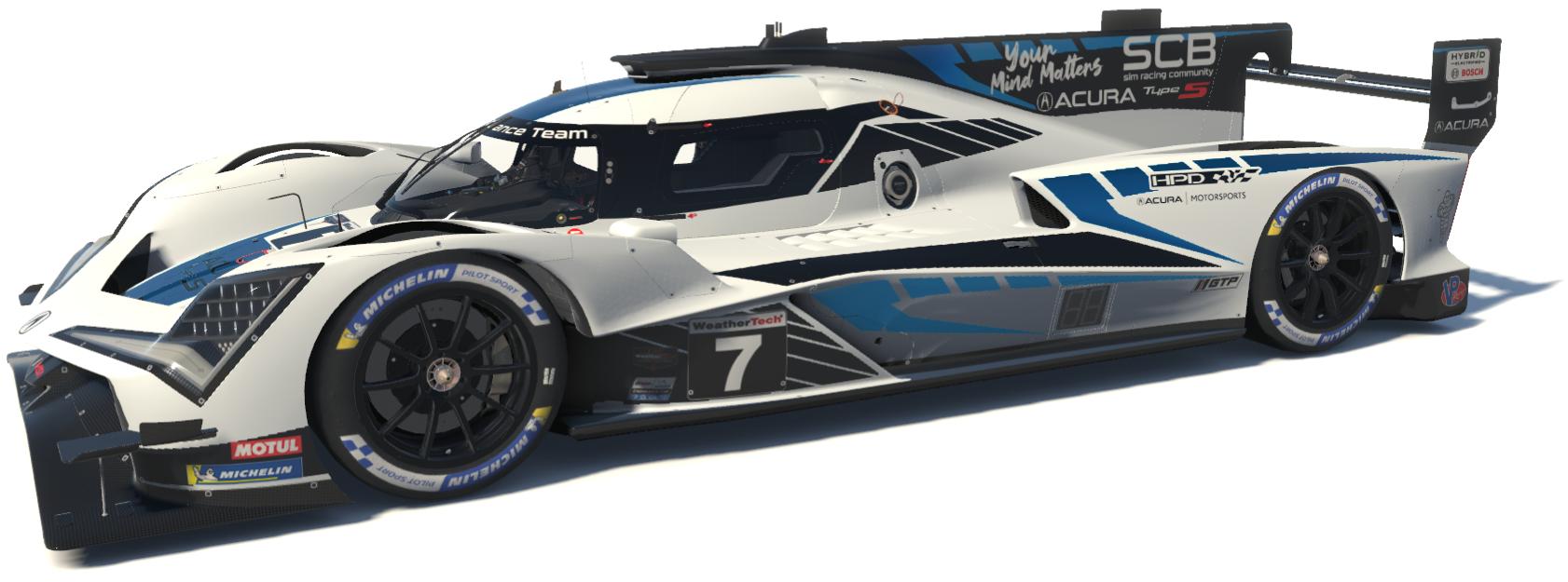 Acura ARX06 GTP SCB blue by Jerrit Will - Trading Paints