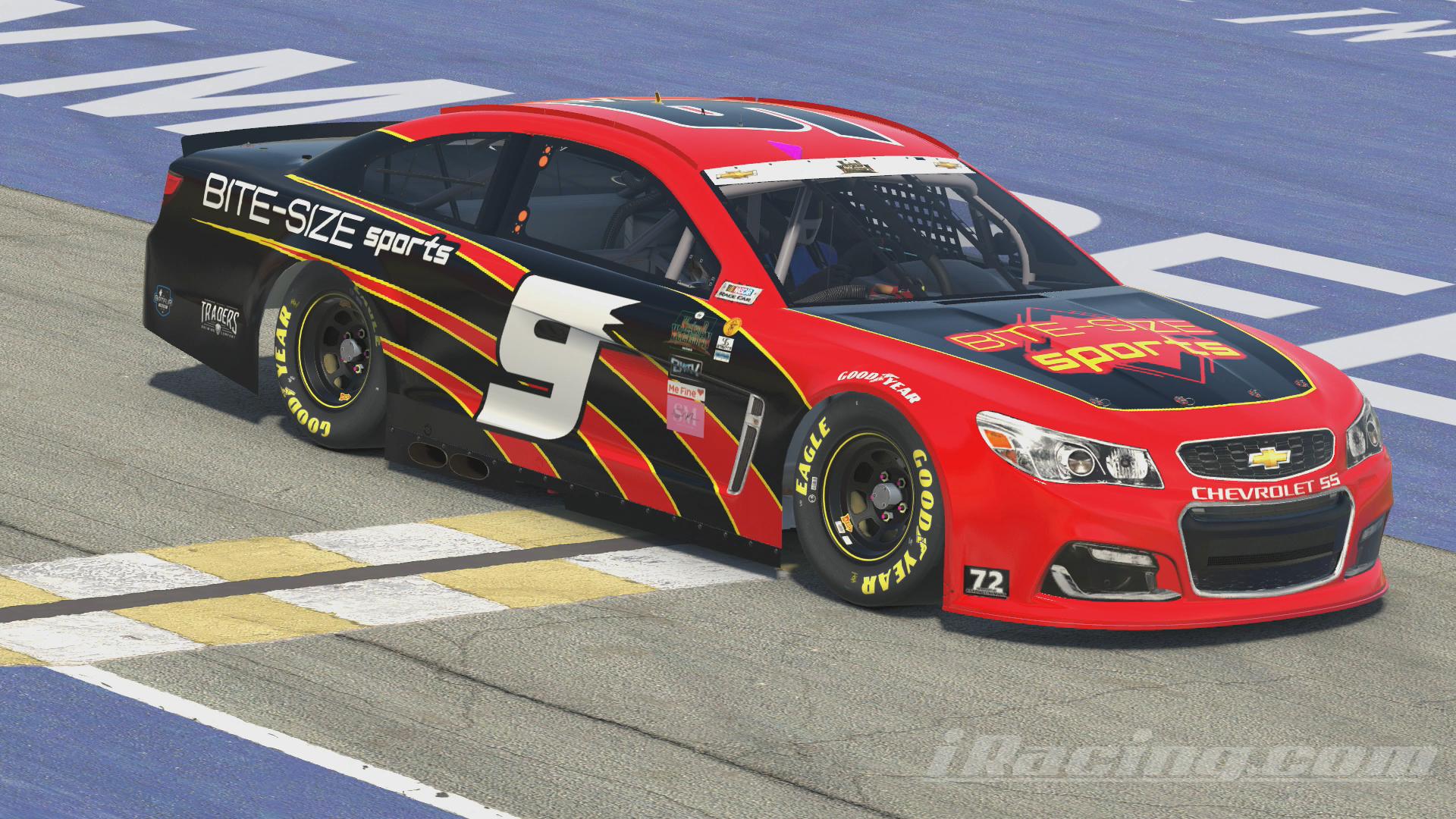 2023B David Westergreen Chevy SS (Chiefs colors) by Vic Bloom - Trading ...