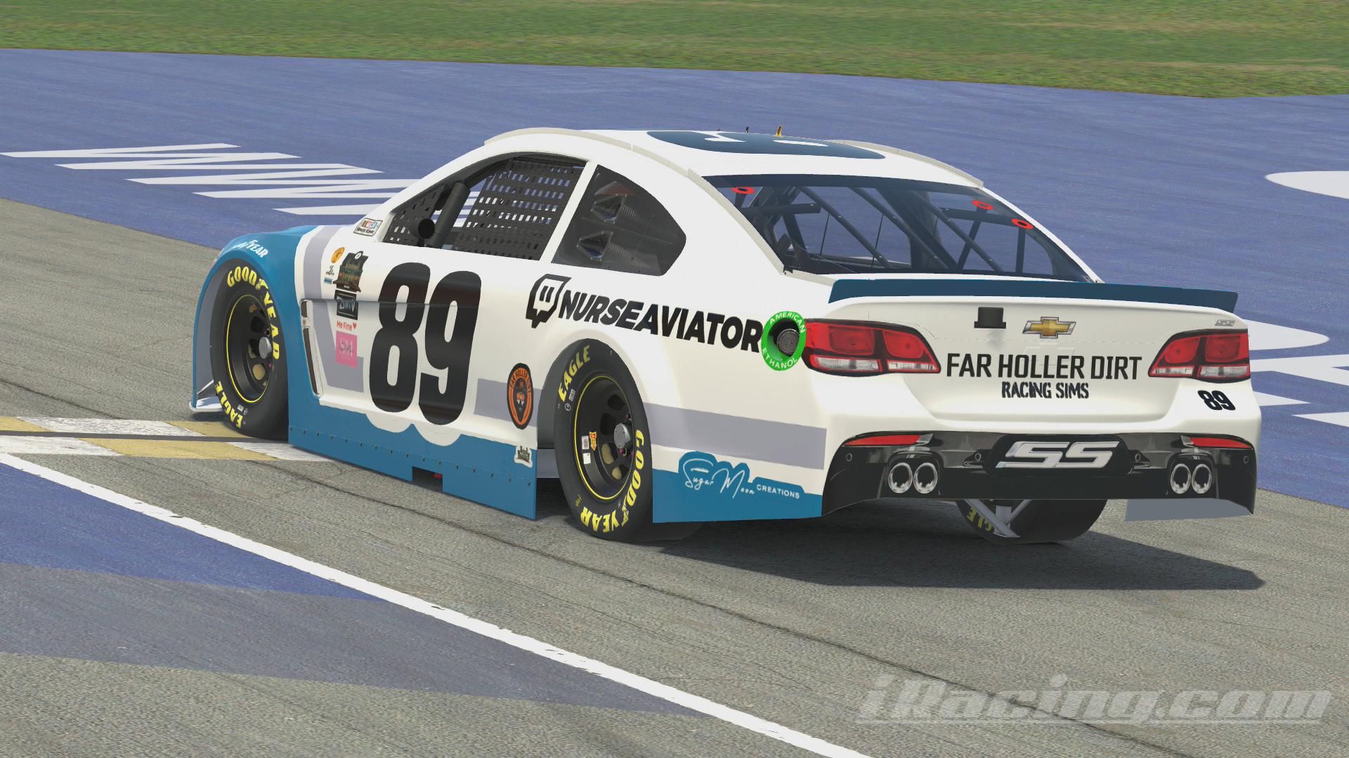 2023B Ty McIntosh Chevy SS (Lions colors) by Vic Bloom - Trading Paints