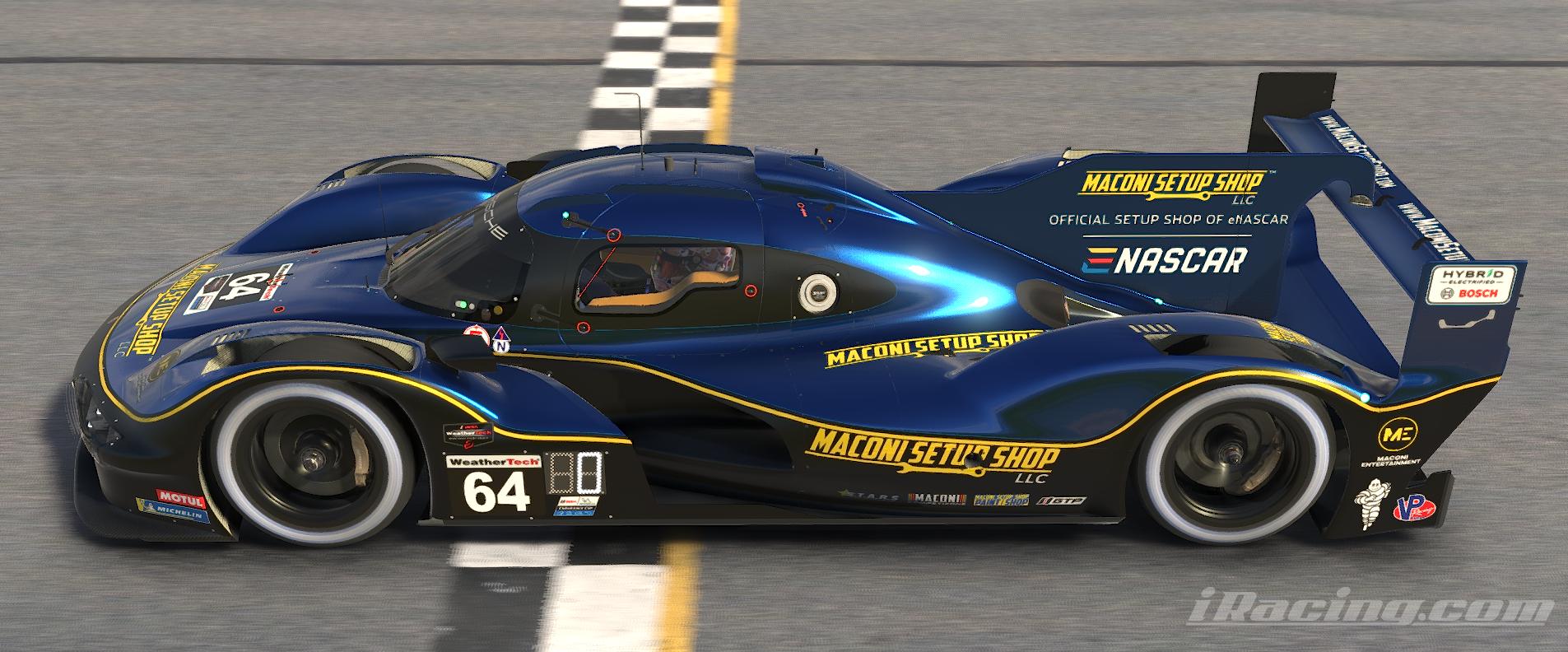 Maconi Setup Shop - Sponsored Driver (Blue) - Porsche 963 GTP 23S4 by ...