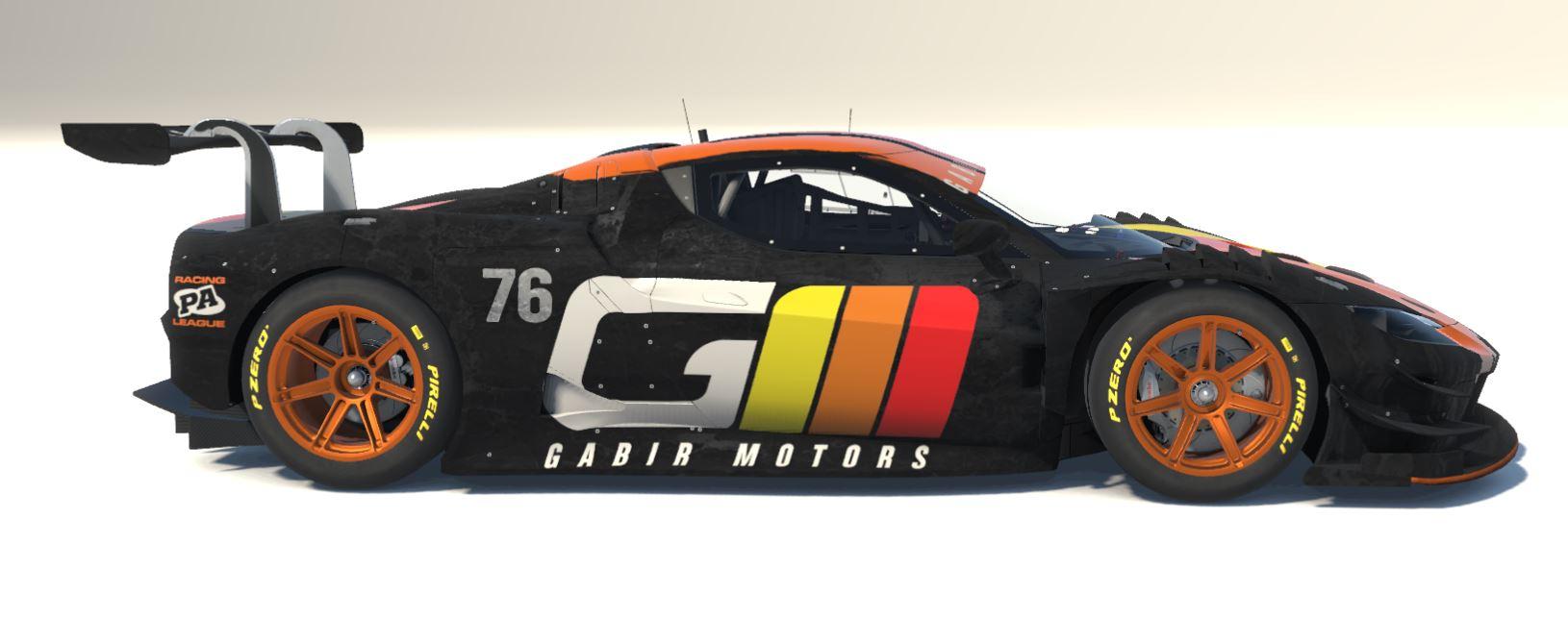 Ferrari 296 GT3 Gabir Motors Paintstroke by Scott Lear - Trading Paints