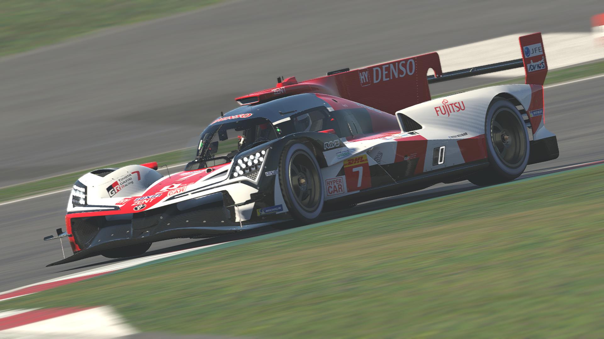 Toyota GR010 #7 (Custom Number) by Andrew Schulte2 - Trading Paints
