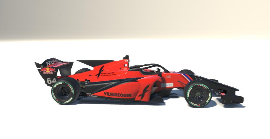 First Corner Virtual Racing Team car by Alexandre Vuillaume - Trading ...