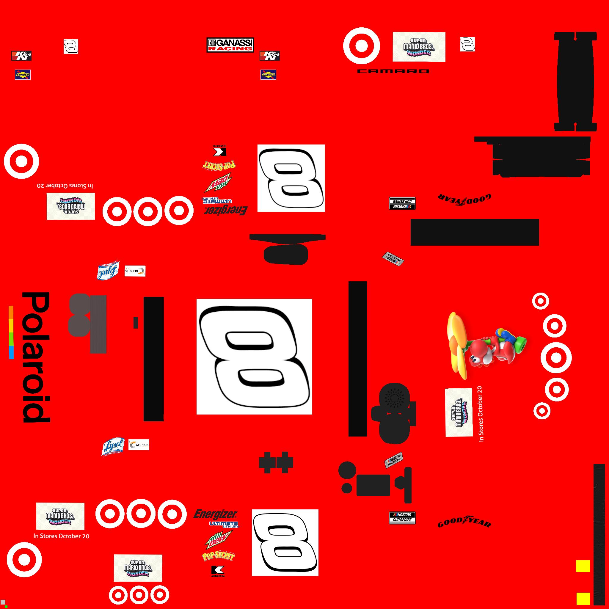 Target Super Mario Bros Wonder Red Yoshi by Brenden Broberg - Trading ...