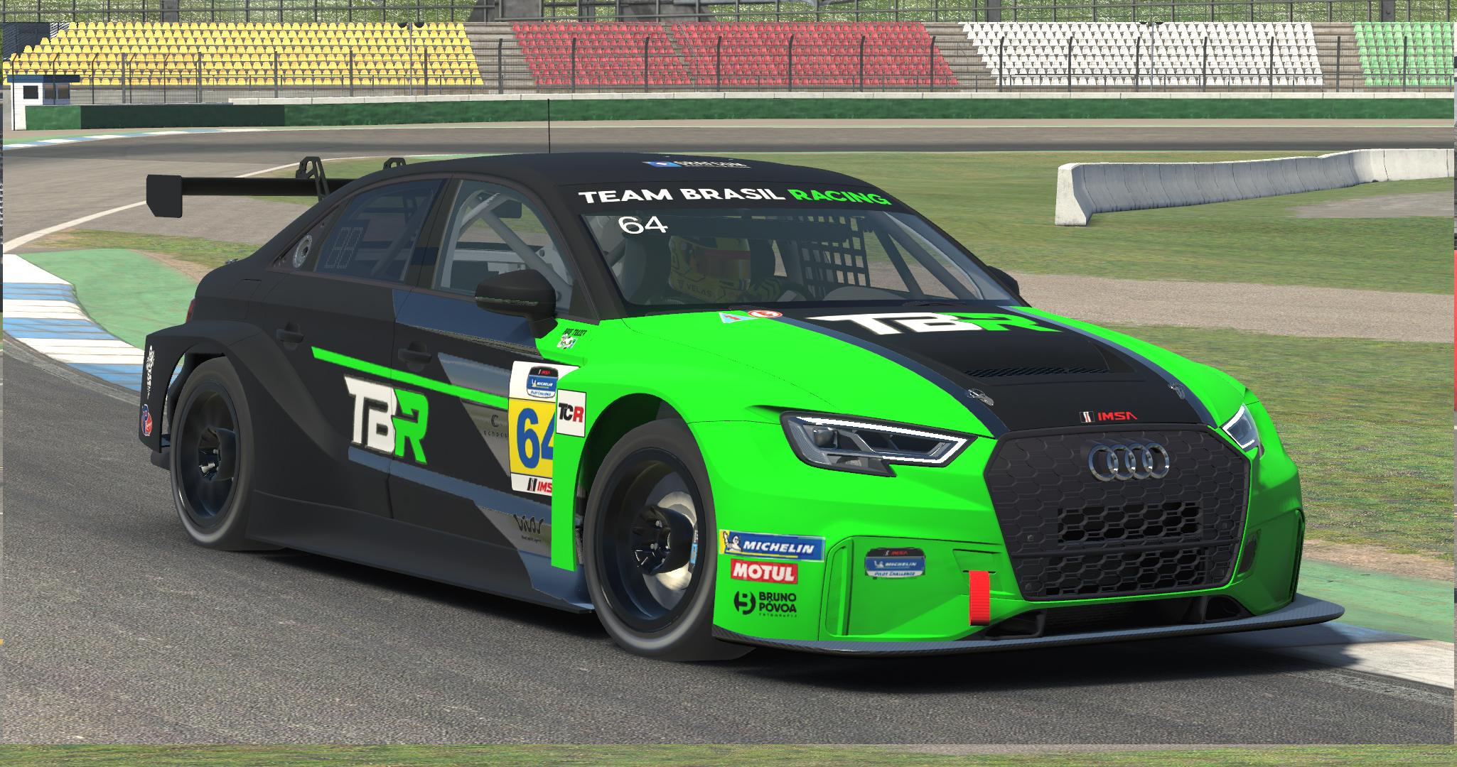 TBR Audi RS3 LMS 2024 by Felipe G Oliveira - Trading Paints