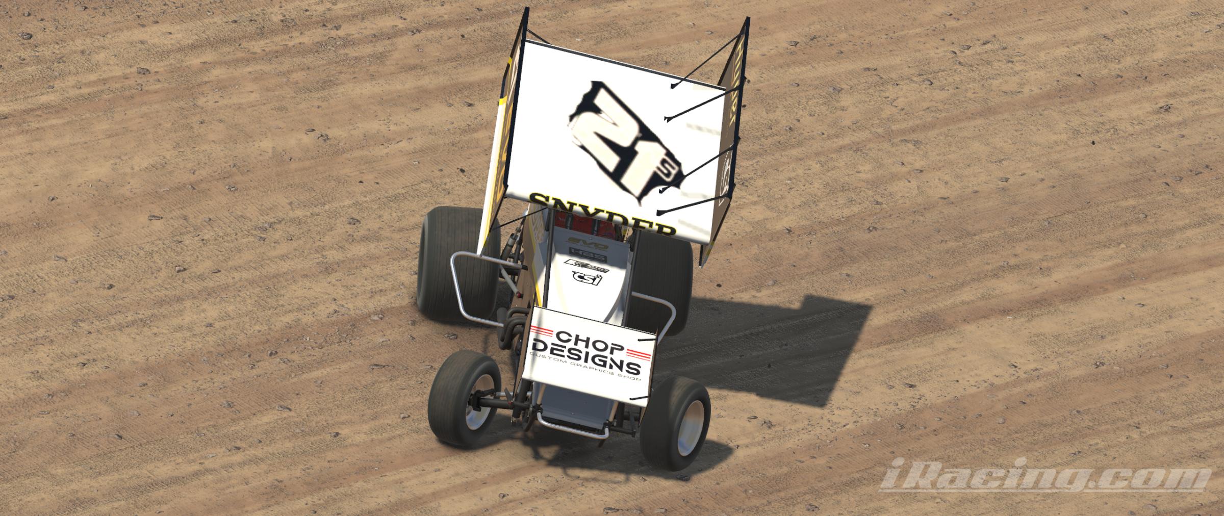 Steven Snyder Micro Sprint Paint by RJ Deighton - Trading Paints