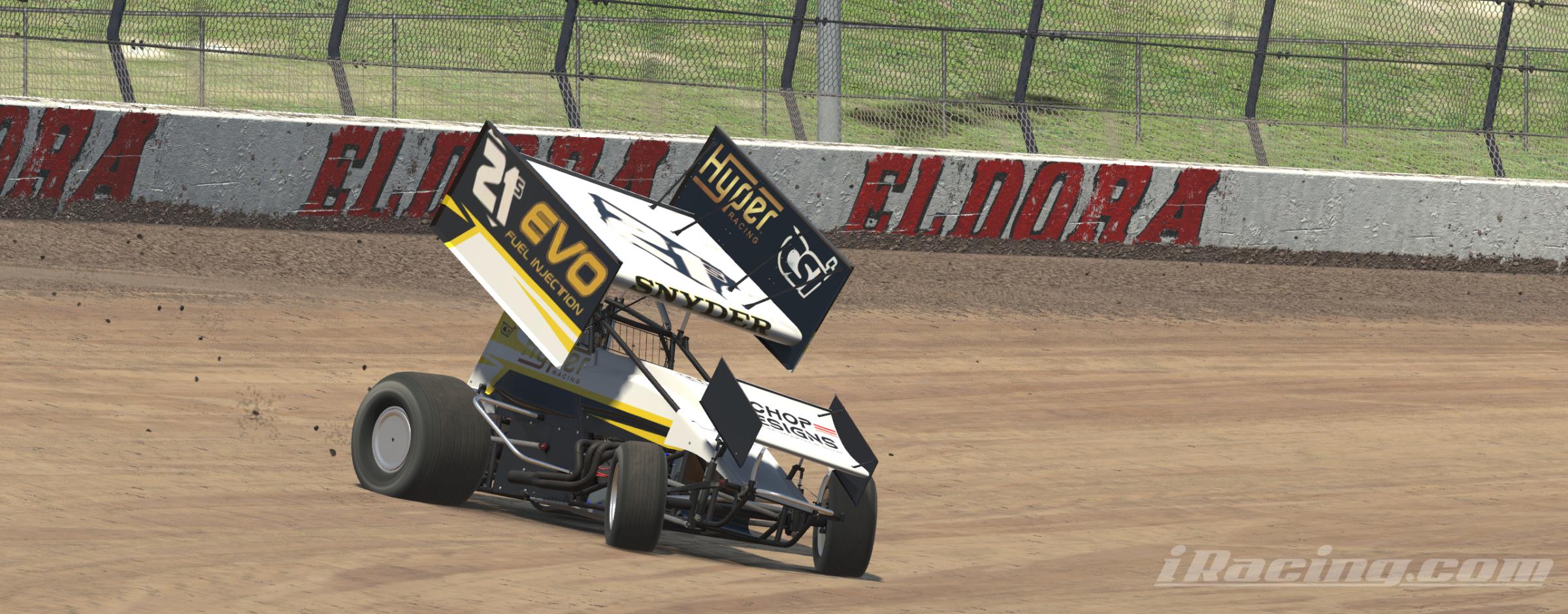 Steven Snyder Micro Sprint Paint by RJ Deighton - Trading Paints