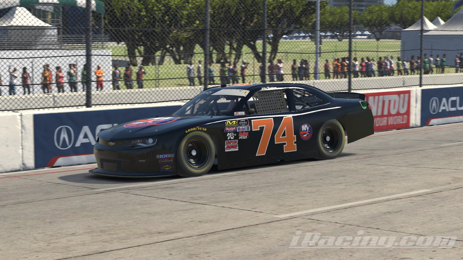 John Graham New York Islanders NASCAR Xfinity Chevy by Laycen Furniss ...