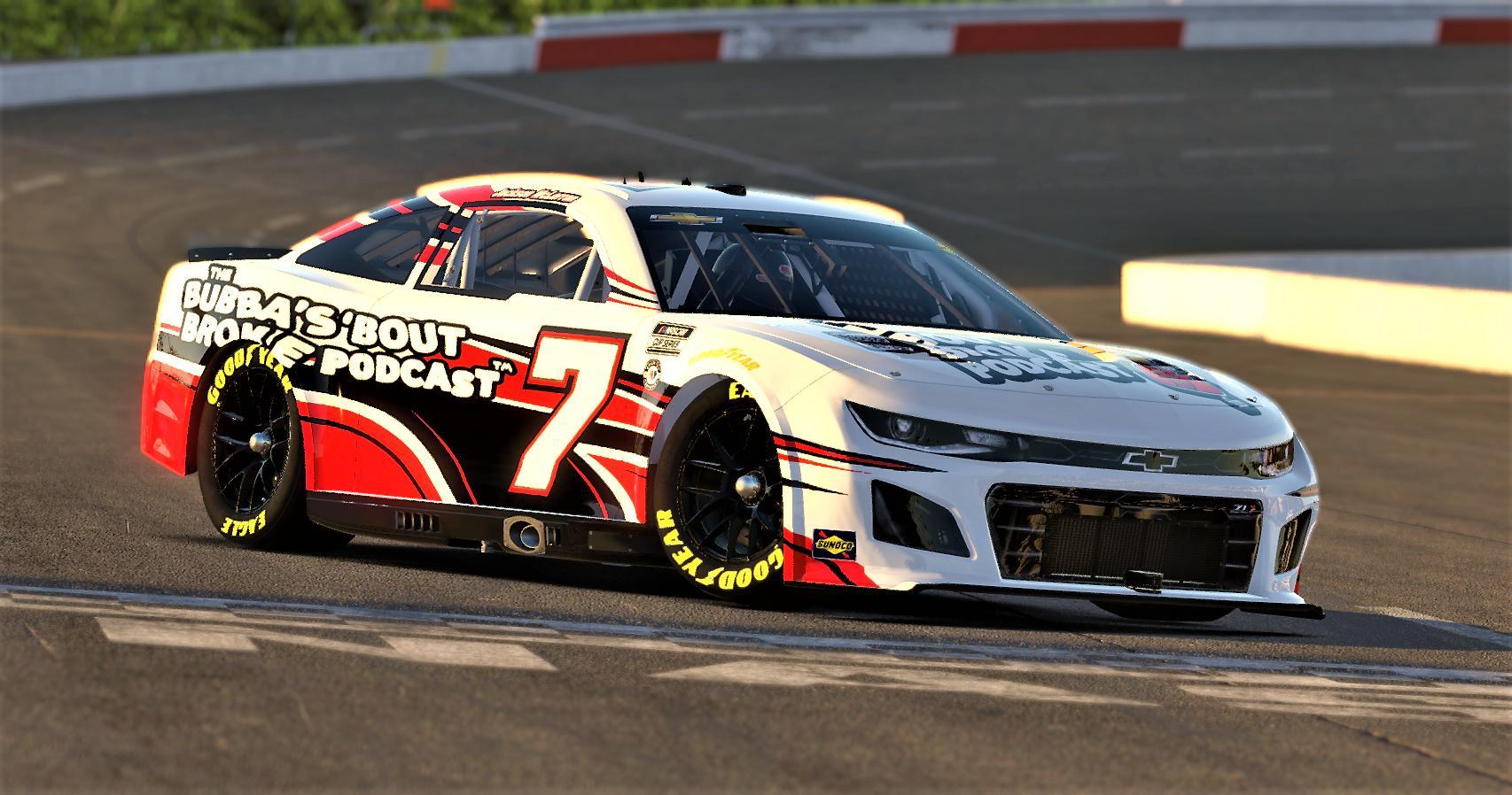 BBB NextGen Sim Stamp Number by Justin Coleman - Trading Paints