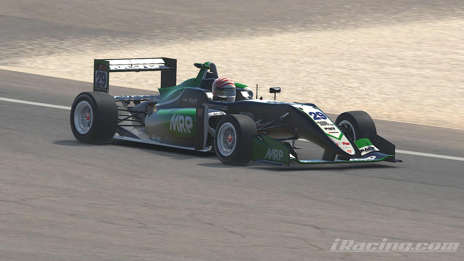 Modern Racing Prints - B. Goyette (No #) by Matthew Breuer - Trading Paints