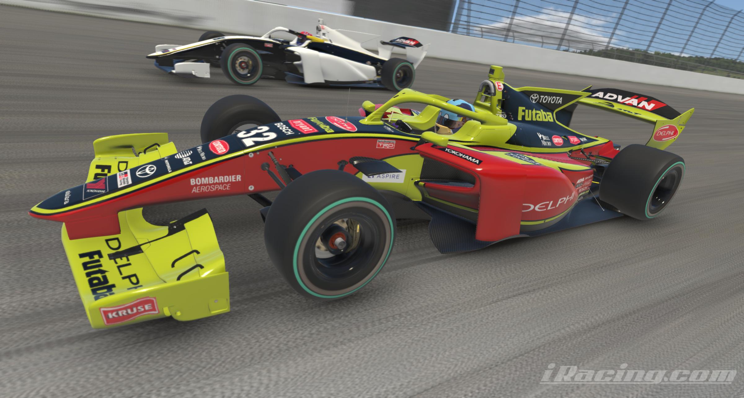 Scott Sharp Kelly Racing Early 00s Fictional by Serena M. - Trading Paints