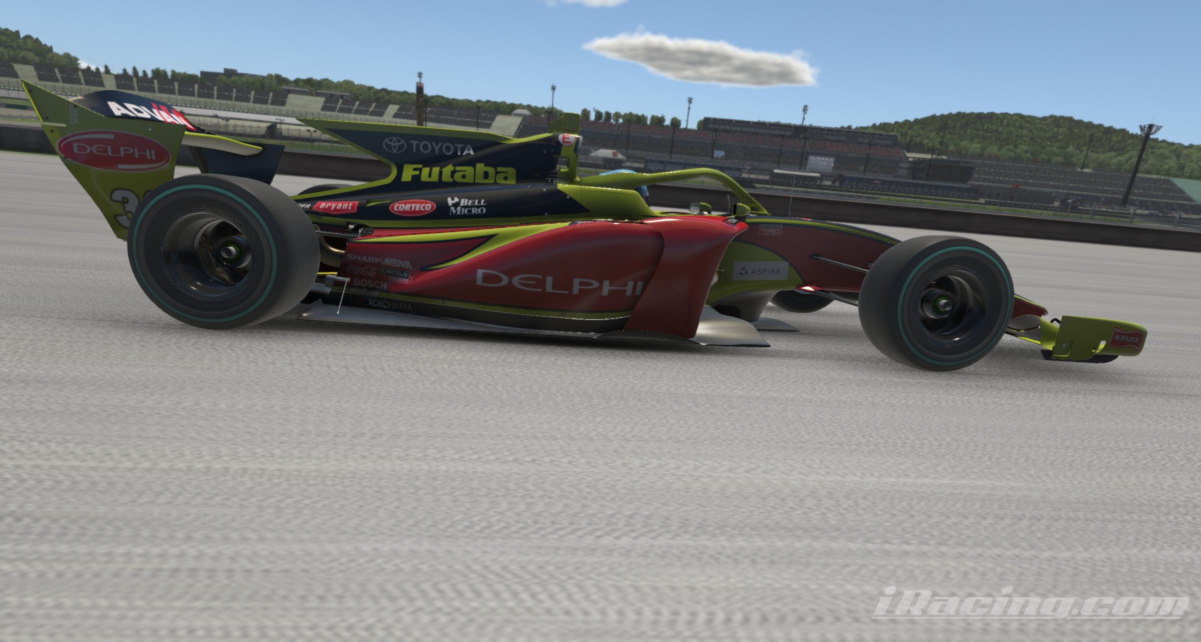 Scott Sharp Kelly Racing Early 00s Fictional by Serena M. - Trading Paints