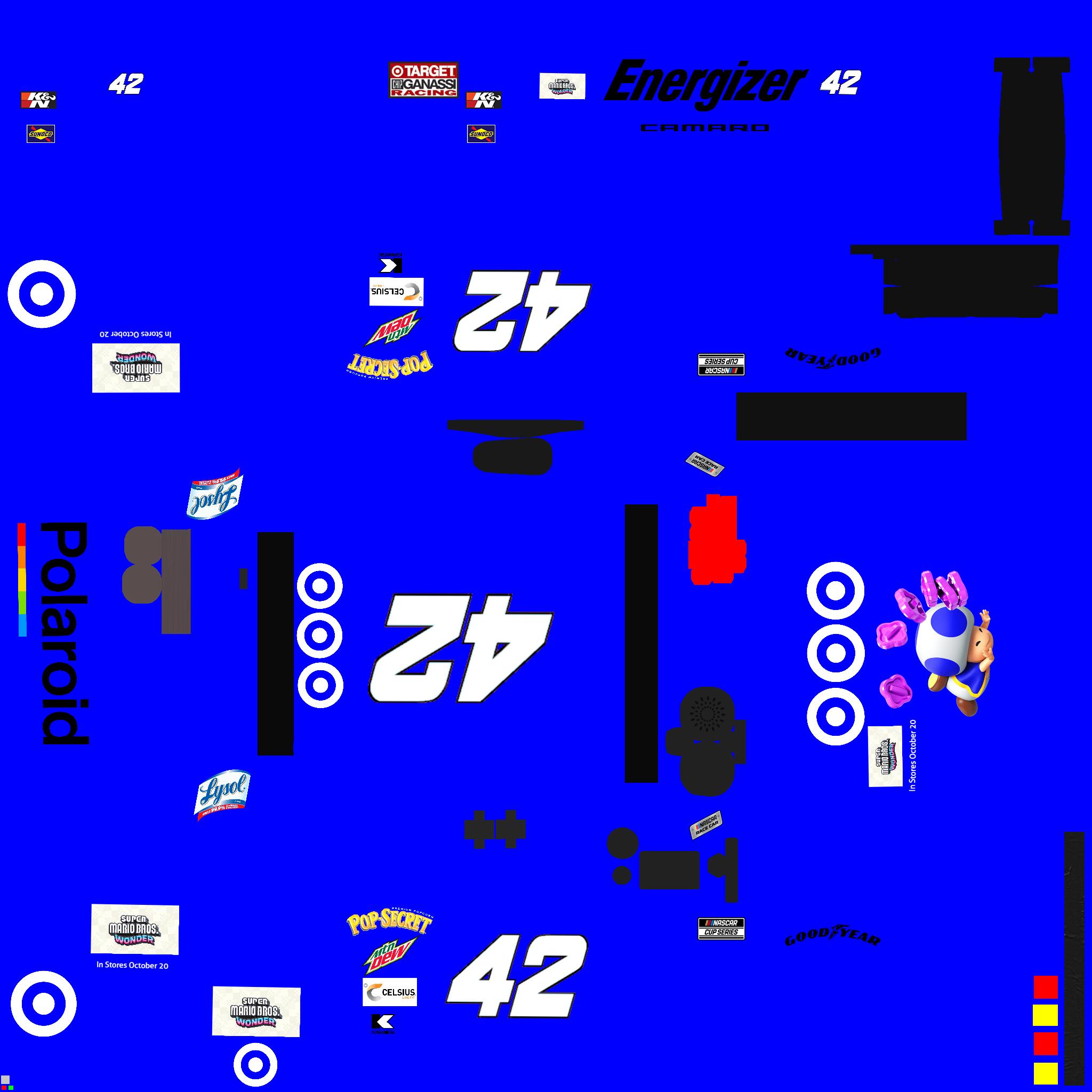 Target Super Mario Bros Wonder Blue Toad by Brenden Broberg - Trading ...