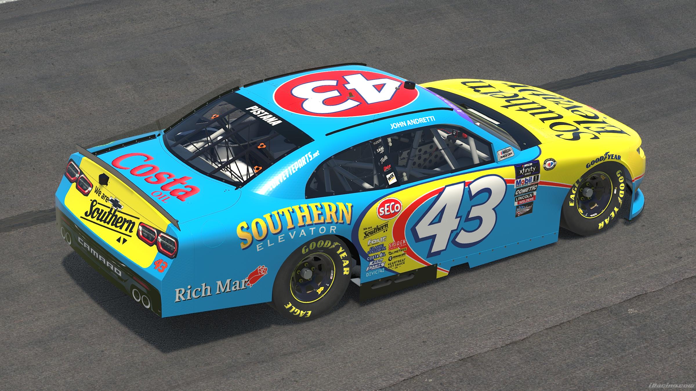 2023 Ryan Ellis #43 Southern Elevator Throwback by Ryan Pistana ...