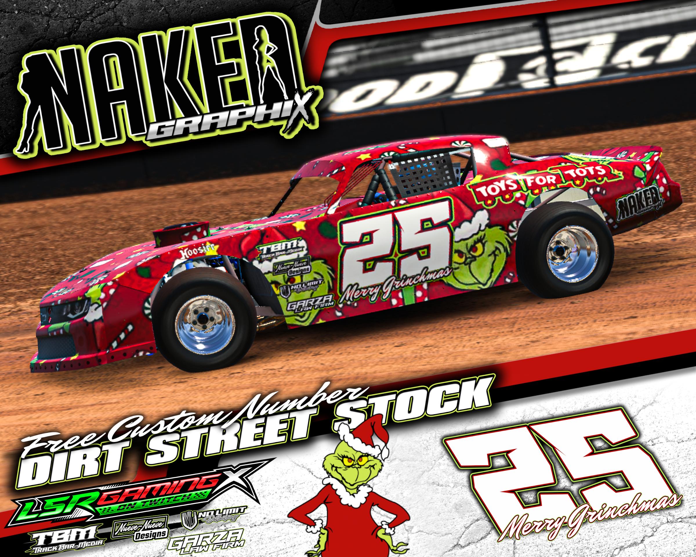 Free Toys for Tots Wrap Custom Number by Justin X J. - Trading Paints